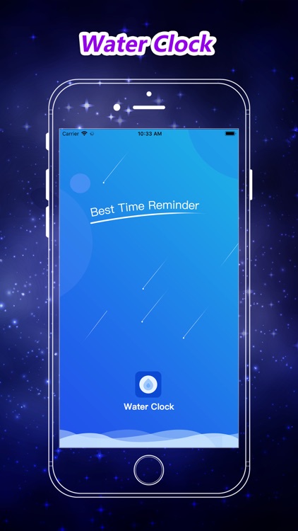 Water Clock-Drinking Reminder by aihua yu