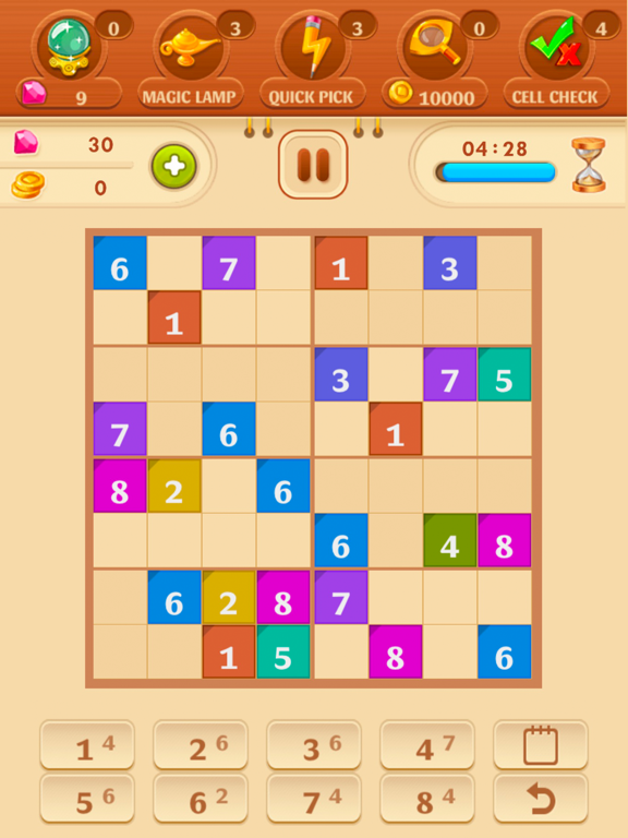 Sudoku Quest Color Number Game App Voor IPhone IPad En IPod Touch 