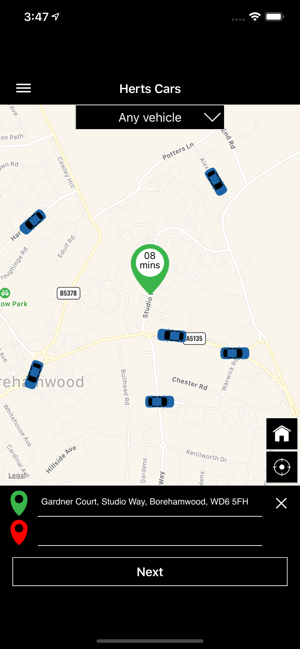 ‎Herts Cars Minicabs Radlett on the App Store
