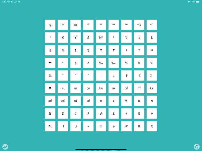 【iOS APP】Character Pad 文字符號大全 – Dr.愛瘋 APP Navi