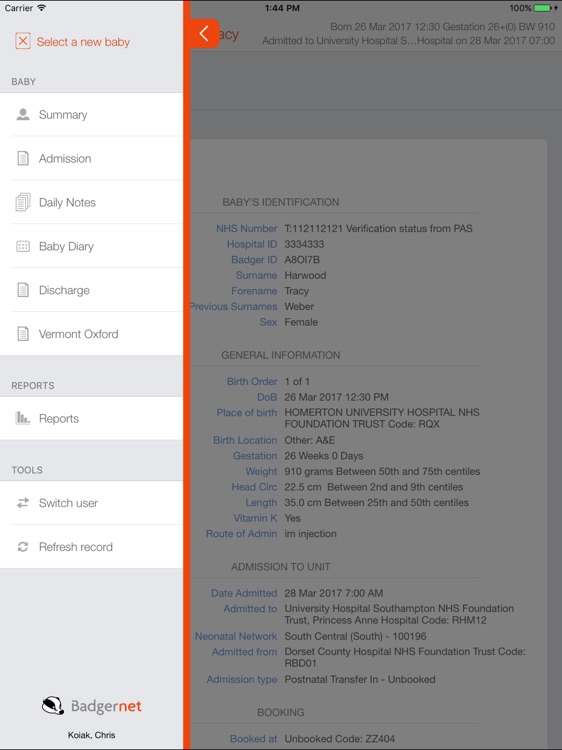 BadgerNet Paediatrics by Clevermed Ltd