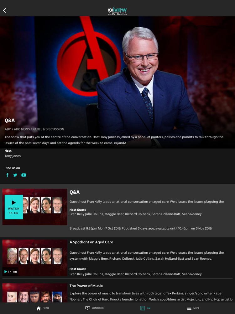 ABC Australia iview App for iPhone - Free Download ABC Australia iview ...