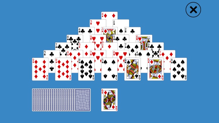 Classic Pyramid Solitaire by Kevin White