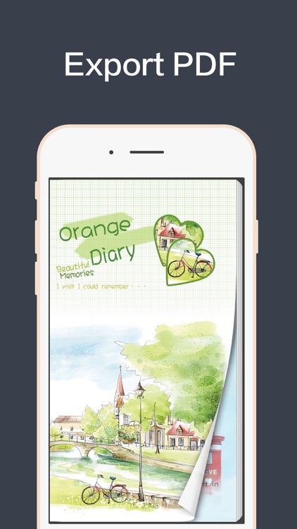 Orange Diary-Gratitude Journal by MING JUN LI Orange Diary-Gratitude Journal by MING JUN LI