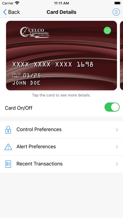 Celco Card Control by Celco Community Federal Credit Union