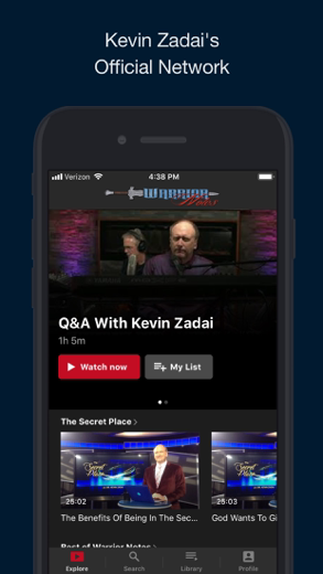 Warrior Notes TV for iPhone - APP DOWNLOAD