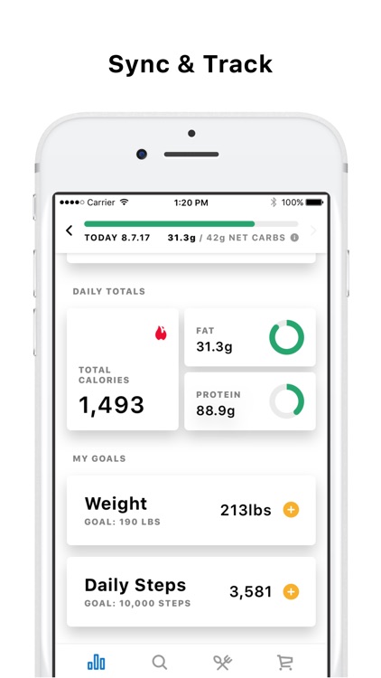 Atkins® Carb & Meal Tracker by Atkins Nutritionals, Inc.