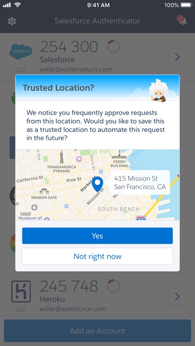 Salesforce Authenticator - AppRecs