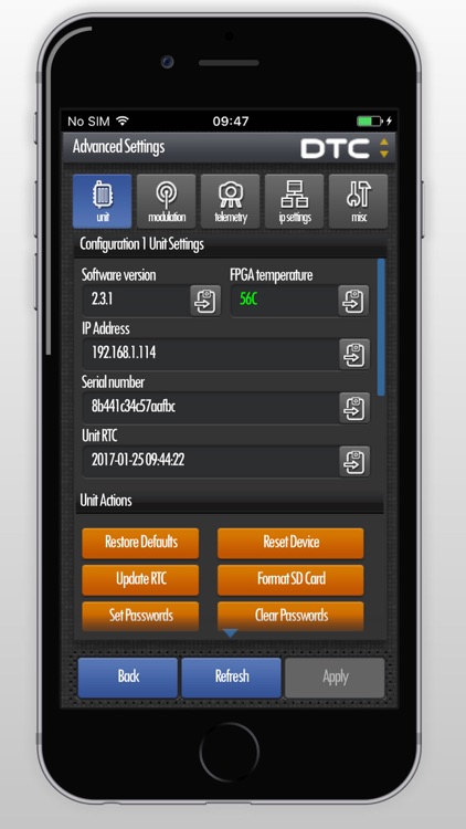 Domo Device Controller by Domo Tactical Communications (DTC) Limited