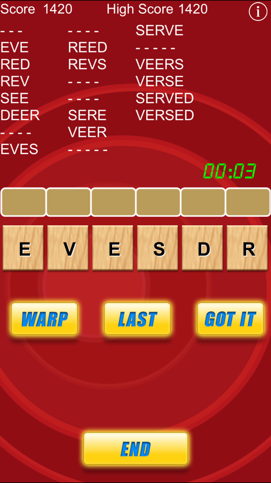 Word Warp - A Word Puzzle Game by MobilityWare - (iOS Games) — AppAgg