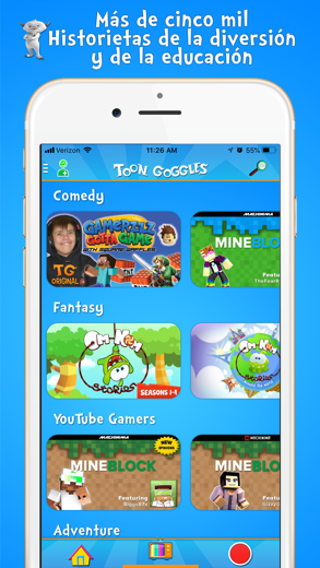 Toon Goggles Cartoons for Kids para iPhone - DESCARGAR APLICACIÓN
