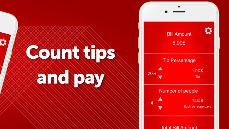 Tips counter - calc! by Vlada Belopolskaya