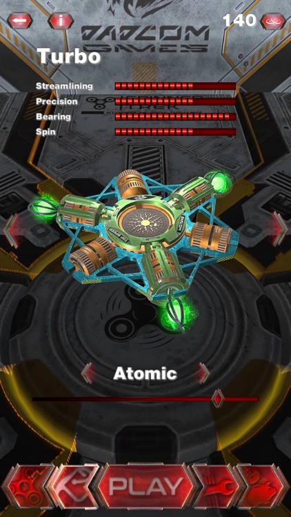 Fidget Spinner using Gravity by Vitaly Krivenko