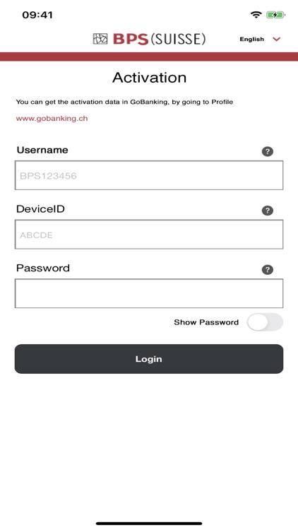 BPS SUISSE GoBanking by BPS (SUISSE)