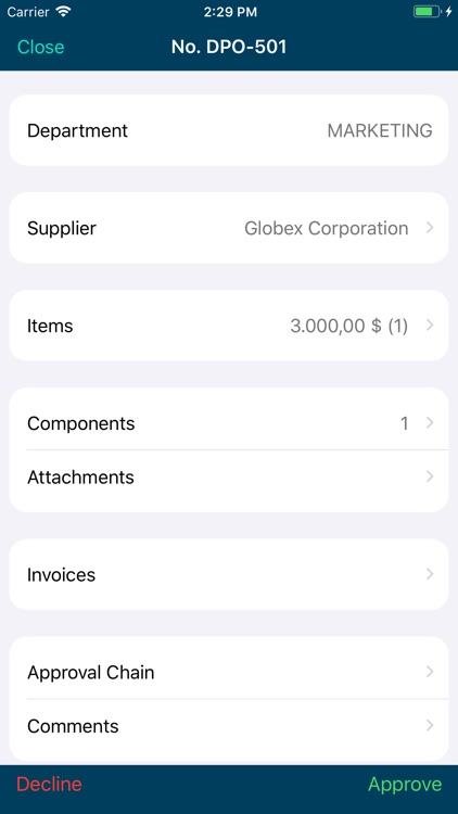 DIGITAL PURCHASE ORDER by LeBog Software GmbH