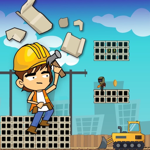 Construction Johnny Run & Jump by Three Gen Games
