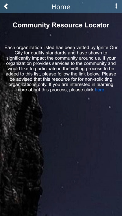 Community Resources Locator by Stacy Yeager