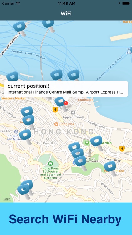 WiFi Location Finder on Map by xiang bao