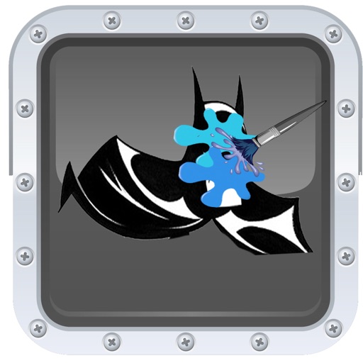 Drawing Book For Kids Hero Bat Version by piboon Srisontisuk