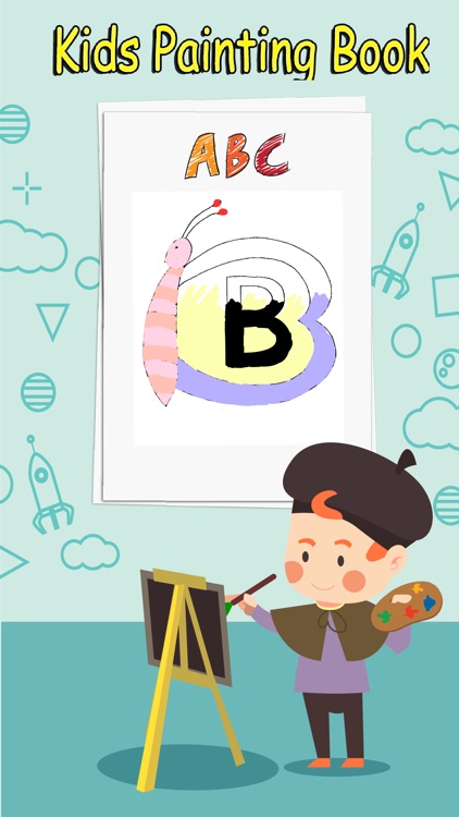 Kids Painting ABC by Supitcha Sriwasutha