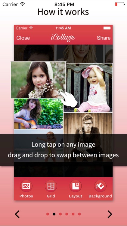 Photo iCollage App by A-T PULLSHARE