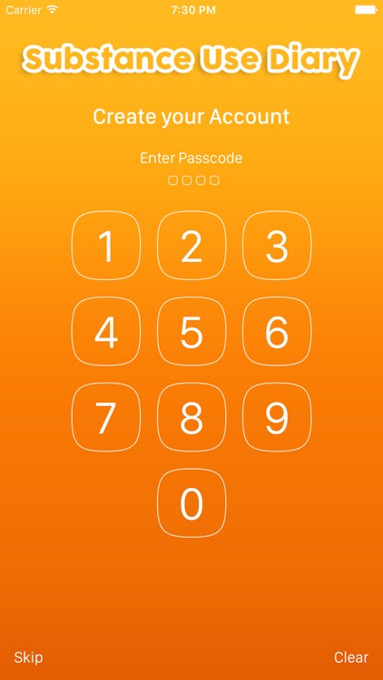 Substance Use Diary by Nick Knol