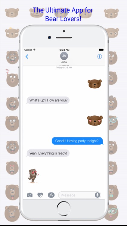 BearMoji - 80+Cute Bear Emojis for Bear Lovers by Ilya Moskovoy