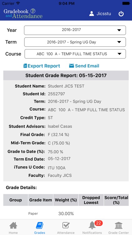 Gradebook and Attendance by Vconnex Services, Inc