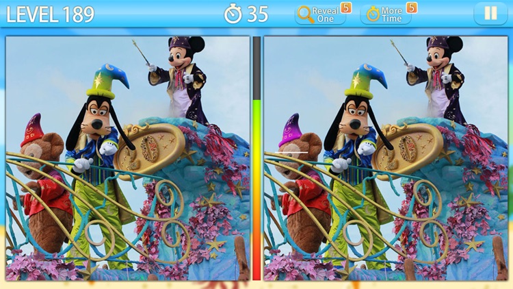 Find differences between two similar pictures by DONGMEI YANG