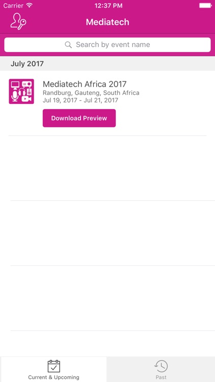 Mediatech Africa 2017 by CrowdCompass, Inc.