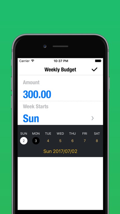 My Weekly Budget Planner Money Expense Tracker IPhone App AppWereld