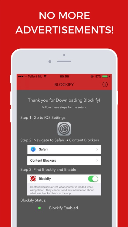 Blockify - Ad Blocker by Sander Snel