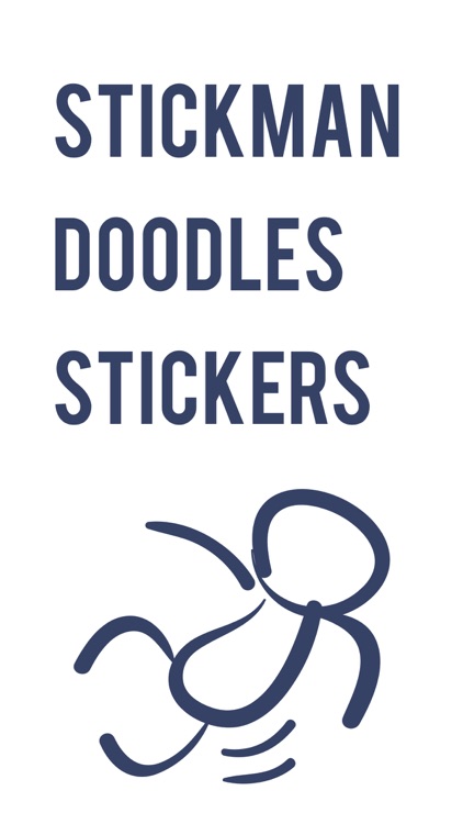 Stickman Doodles Stickers by Edgar Gante