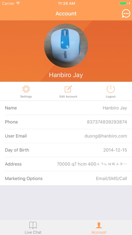 Moffice CRM Customer Card by MofficeSoft Inc.