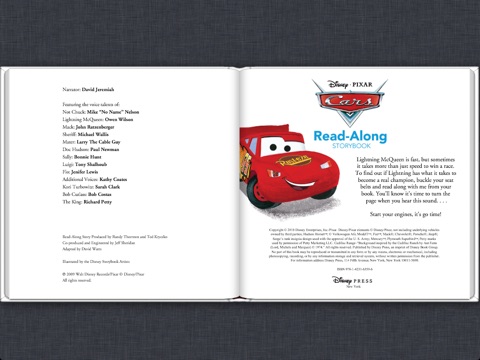 Cars Read-Along Storybook by Disney Book Group on Apple Books