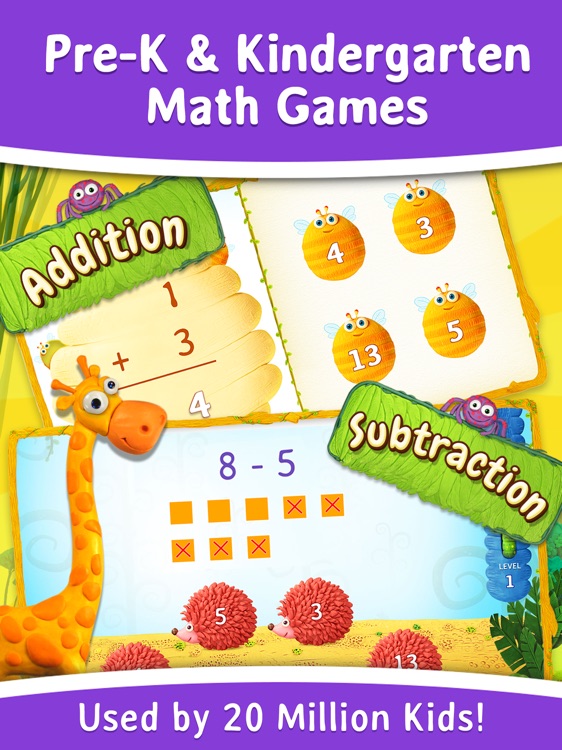 Preschool - Kindergarten Math by StudyPad, Inc.