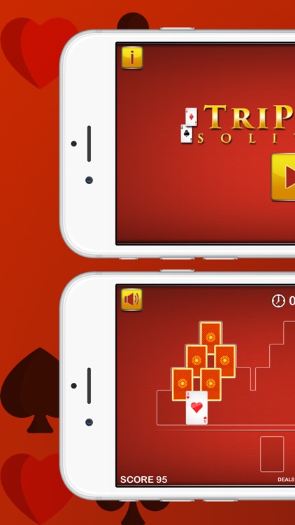 Red Solitaire -Classic poker by Yuli Zhang