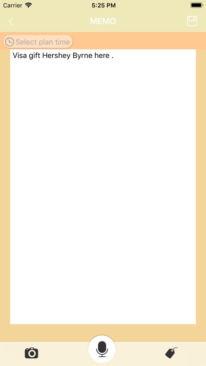 Note with hand by Elizabeth J Mariotti