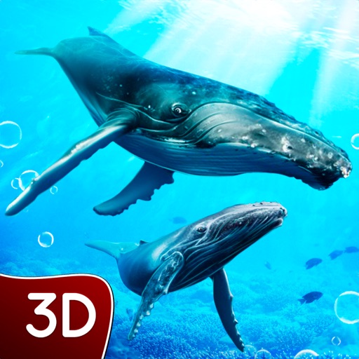 Hump Back Whale Ocean Sim by Daria Pavlyuk