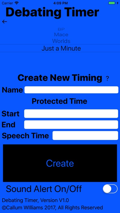 Debating Timer by Williams Duncan