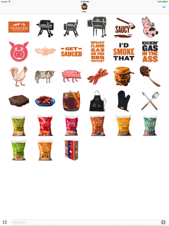 Traeger Grills Stickers - AppRecs