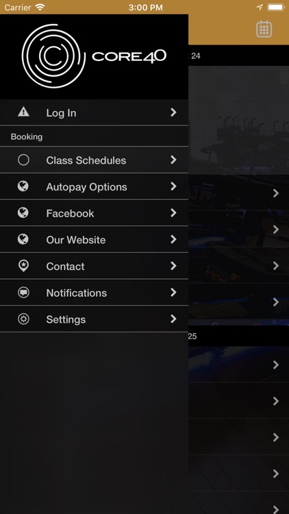 CORE40 by MINDBODY, Incorporated