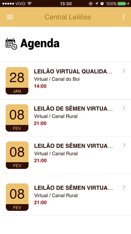 Central Leilões by iSimples