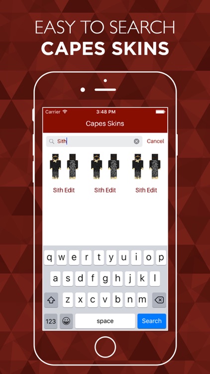 PE Cape Skins Lite for Minecraft Pocket Edition by Alpaben Vachhani