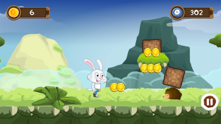 Bunny Rabbit Run - World Jungle Adventure Kids by Hiba El mysoury