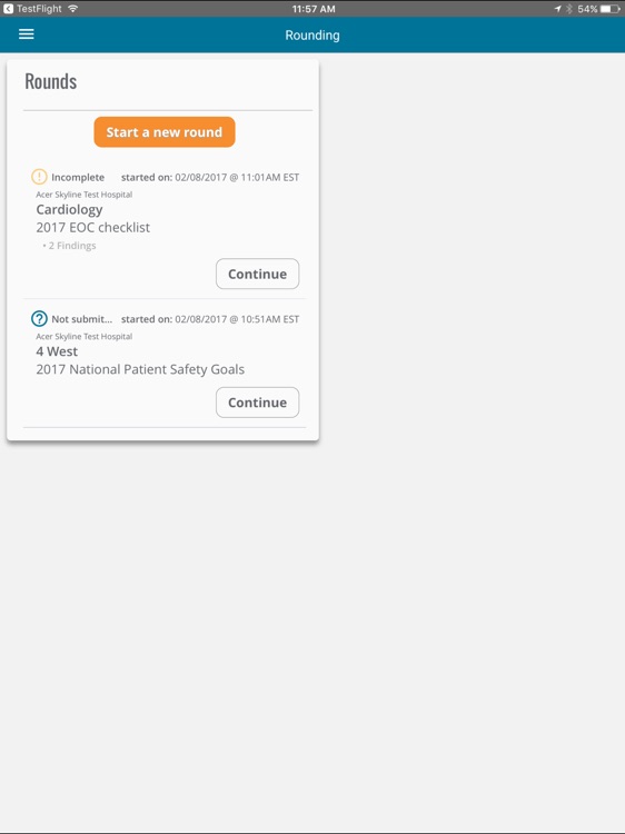 Verge Health Rounding by Verge Solutions, LLC.