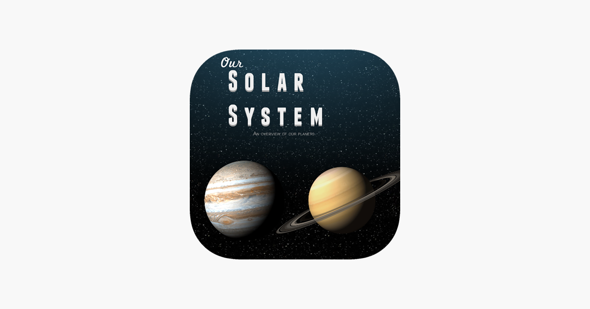 ‎A Solar System Journey on the App Store