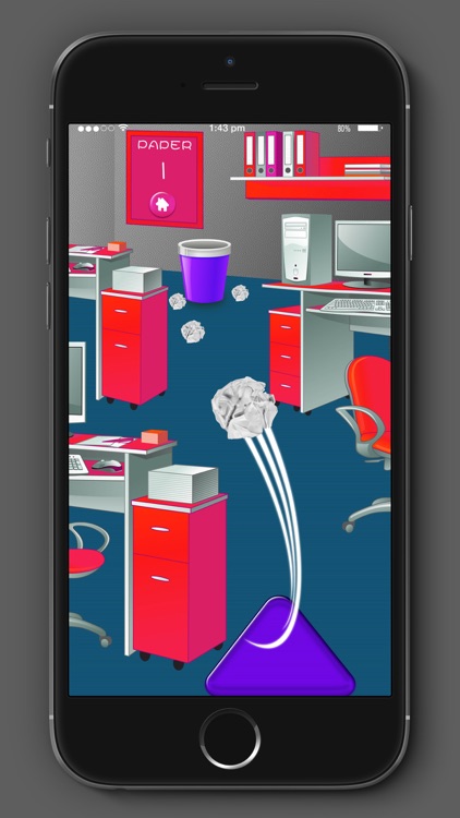 Paper Toss - Office Jerk Boss by Fahad Manzoor