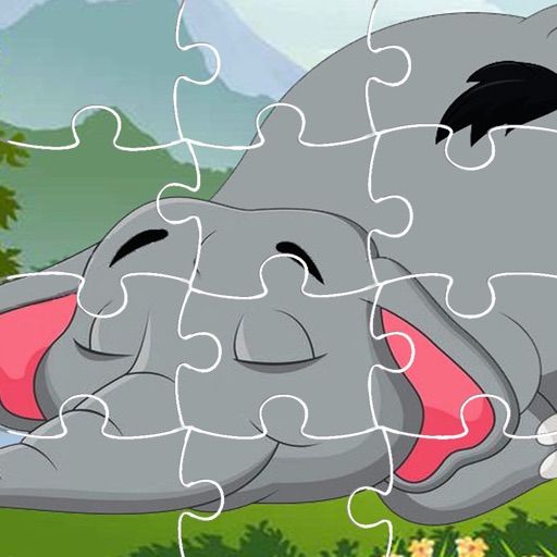 Elephant Games Jigsaw Puzzles For Children by Piyawan Chamnarnchanan