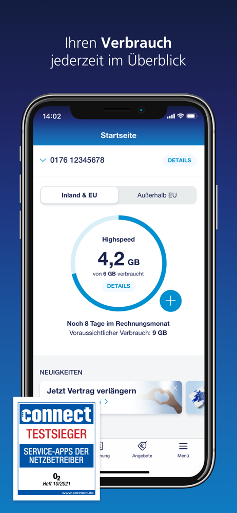 Mein o2 - Overview - Apple App Store - Germany